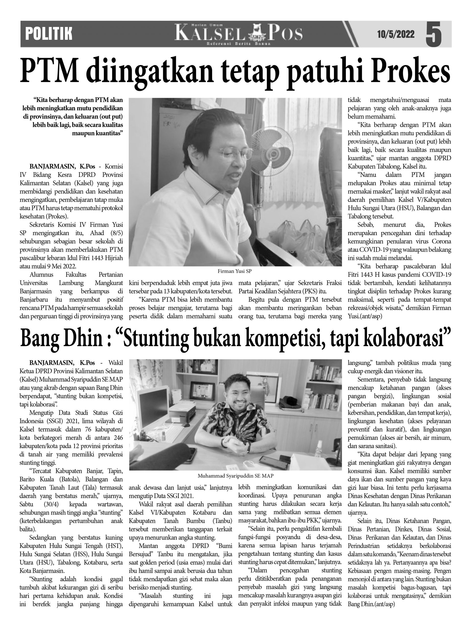 Kran air PDAM tetap tak Ngalir