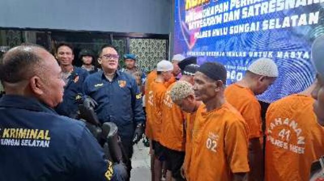 Sepanjang 2025, Polres HSS ungkap 99 kasus di antaranya Pembunuhan